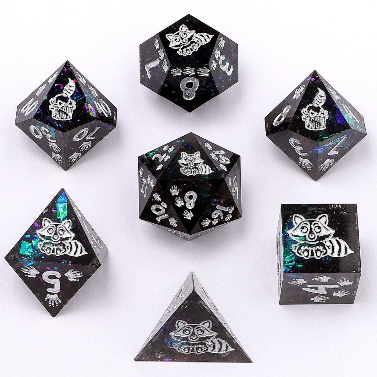 Captured Magic Hand Sanded Sharp Edge Resin - Raccoon's Reward – Hymgho ...