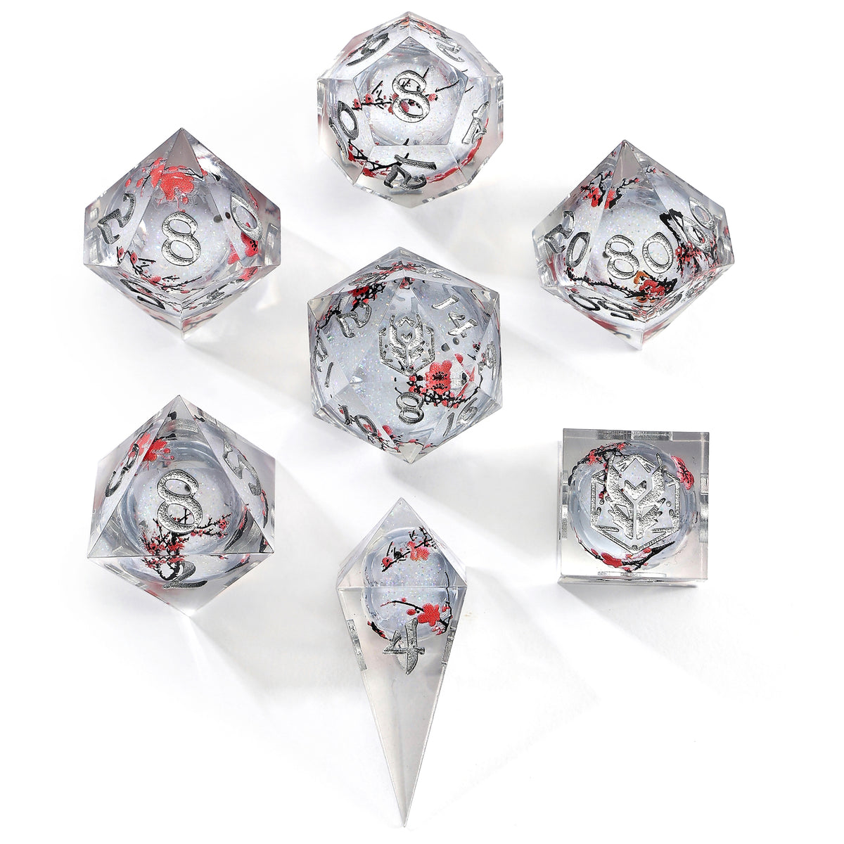 Plum Blossom - Captured Magic Hand Sanded Sharp Edge Resin - Liquid Co ...