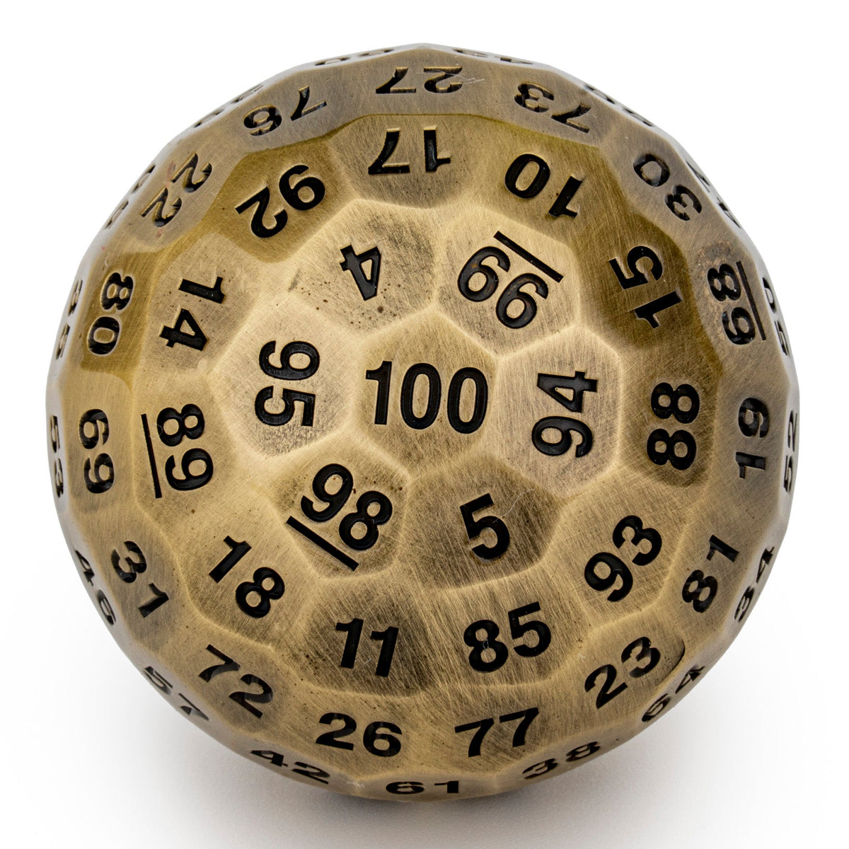 Titan's Fist Metal D100 Dice - Ancient Bronze – Hymgho Premium Dice